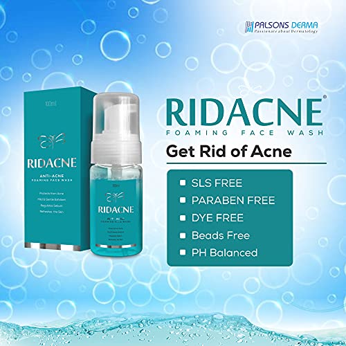 Ridacne Foaming Face Wash 100 Ml – Palsons Derma