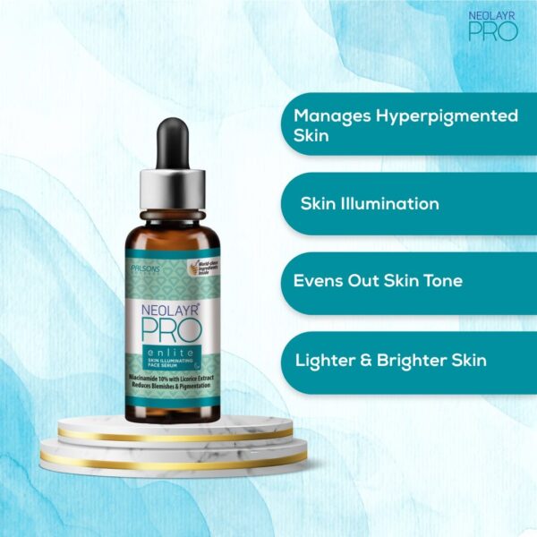 Neolayr Pro Enlite Skin Illuminating Face Serum 30 ml - Palsons Derma