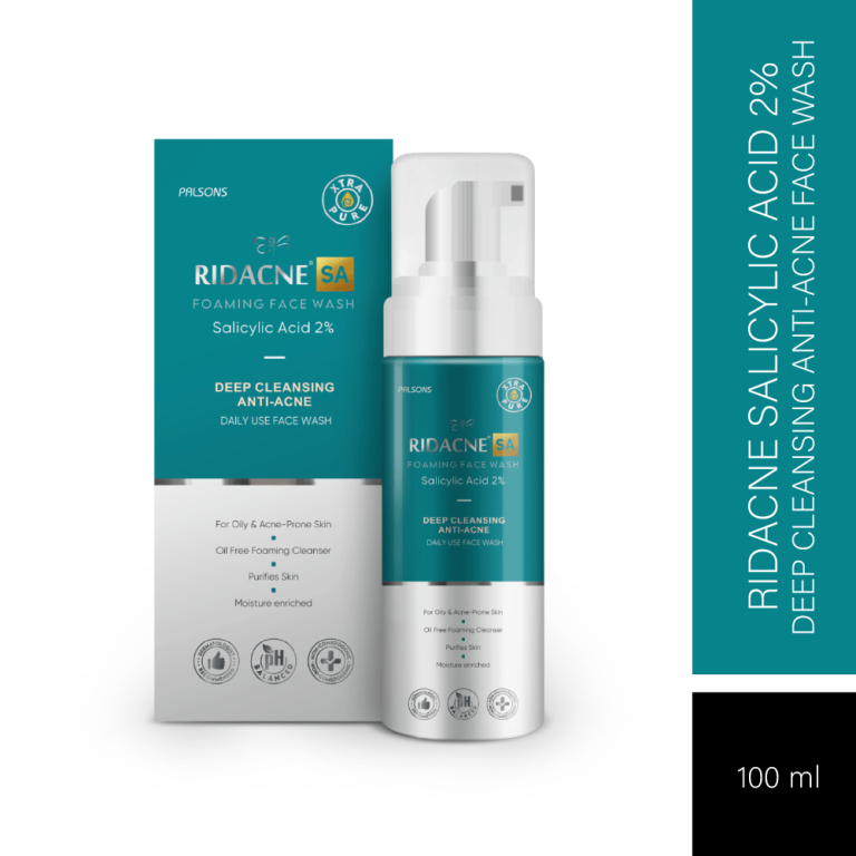 Ridacne Foaming Face Wash 100 Ml - Palsons Derma